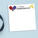 Custom Pickleball Sticky Notes // Personalized Text // 50 Stickies per ...