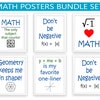 Math Printable Poster // Math Classroom Decor, JPG, Education, Teacher ...