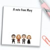 Custom Notepad With Name or Text // 50 Sheets per Stack 4x5.5 Size Gift ...