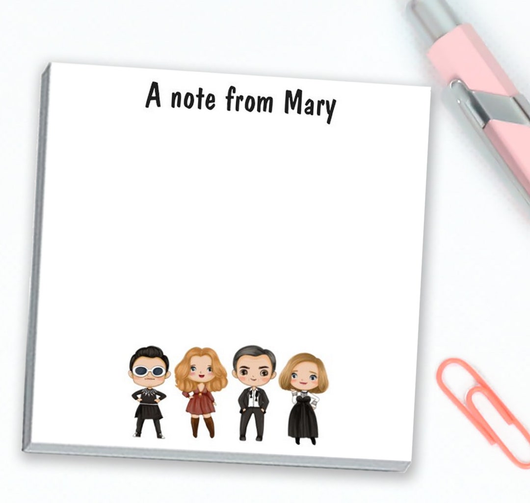 Custom Sticky Notes // Personalized Gift Idea for Coworker, Friend ...