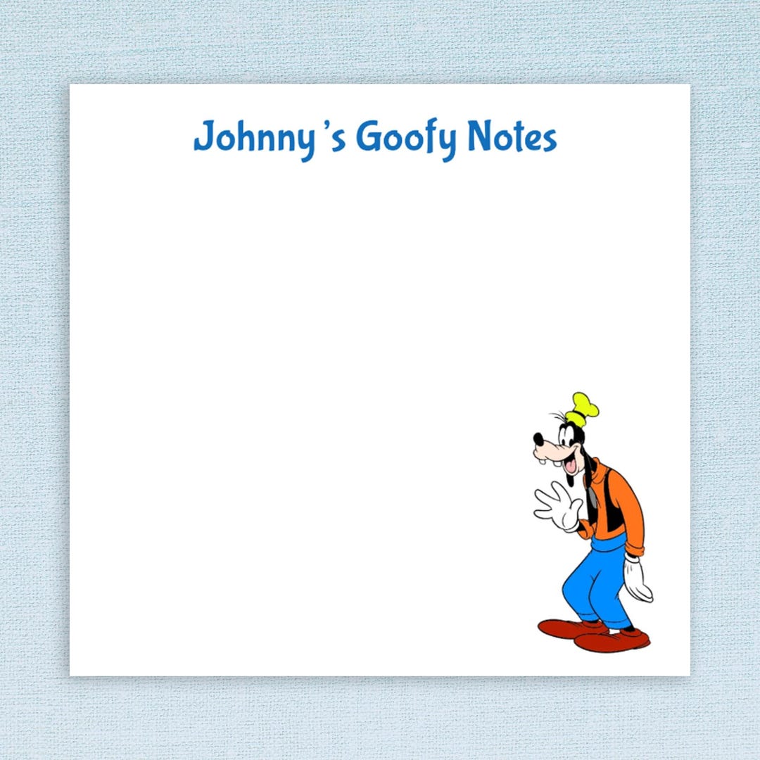 Silly Custom Sticky Notes // 3"x3", Personalized Gift Idea, Custom ...