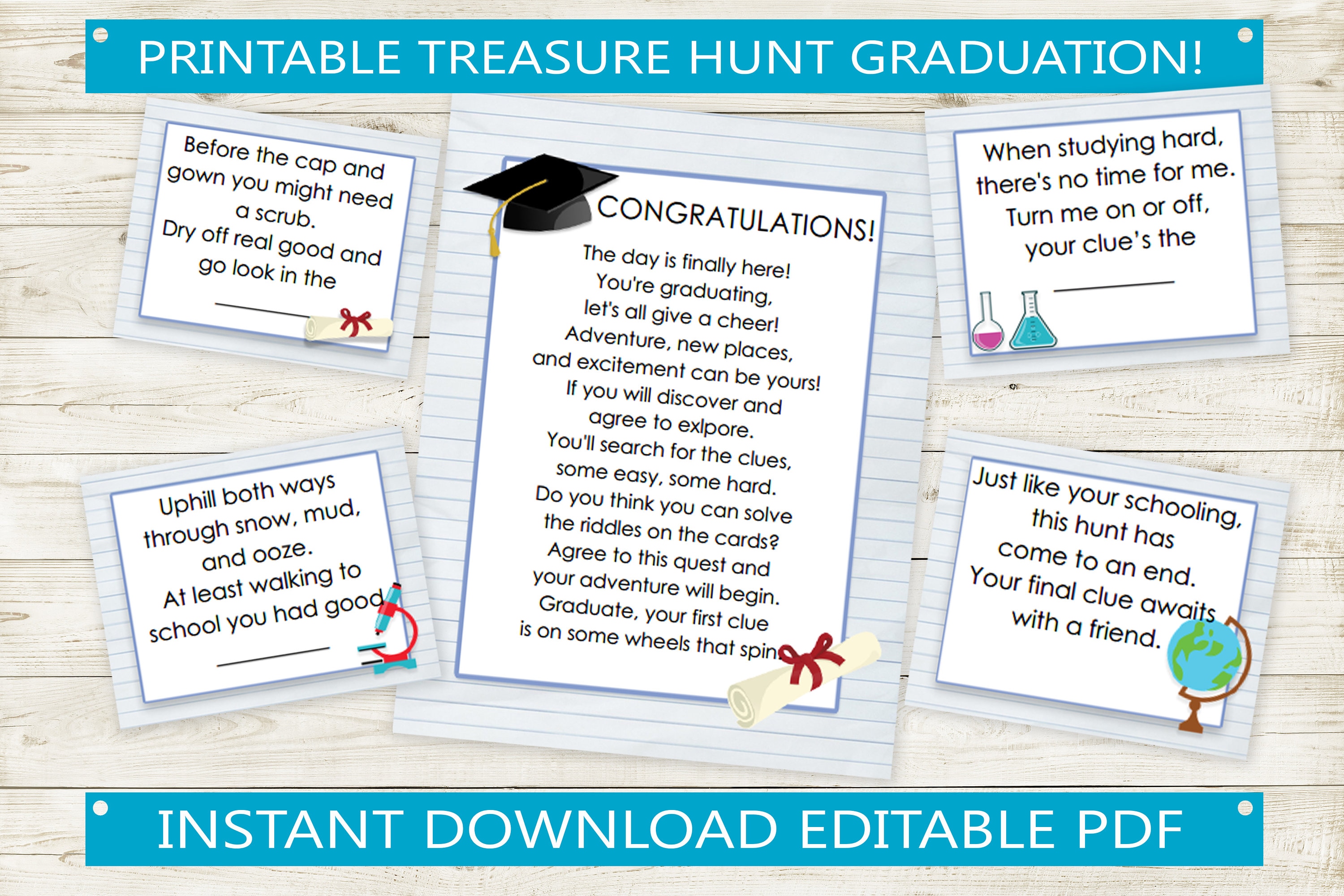 Scavenger Hunt Clues For School