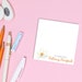 Custom Sticky Notes // Personalize Gift Idea for Coworker, Teacher ...