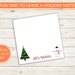 Custom Christmas Sticky Notes // Personalized Gift Idea Paper Stick ...