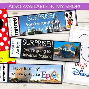 Universal Studios Vacation Countdown Printable // Editable PDF ...