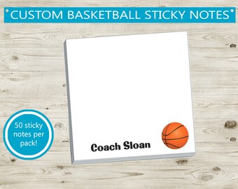 Custom Football Sticky Notes // 3x3 Personalize Gift Idea - Etsy
