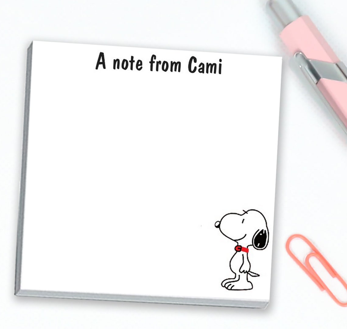 Custom Dog Sticky Notes // 3x3 Size // Stationery - Etsy