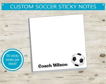 Custom Basketball Sticky Notes // Personalize Gift Idea for | Etsy