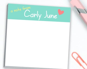 Custom Ship Sticky Notes // Personalized With Any Text // 50 - Etsy