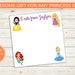 Custom Princess Sticky Notes // Personalized Gift Idea - Etsy