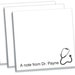 Custom Stethoscope Sticky Notes // Personalized Text // 50 Stickies per ...