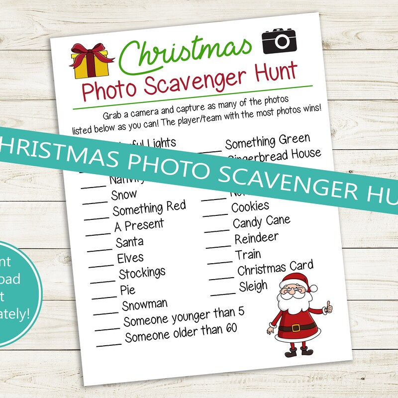 Grinch Scavenger Hunt - Etsy