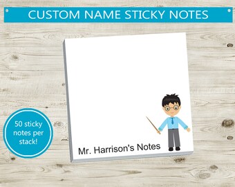 Custom Pharmacist Sticky Notes // Personalized Text // 50 - Etsy