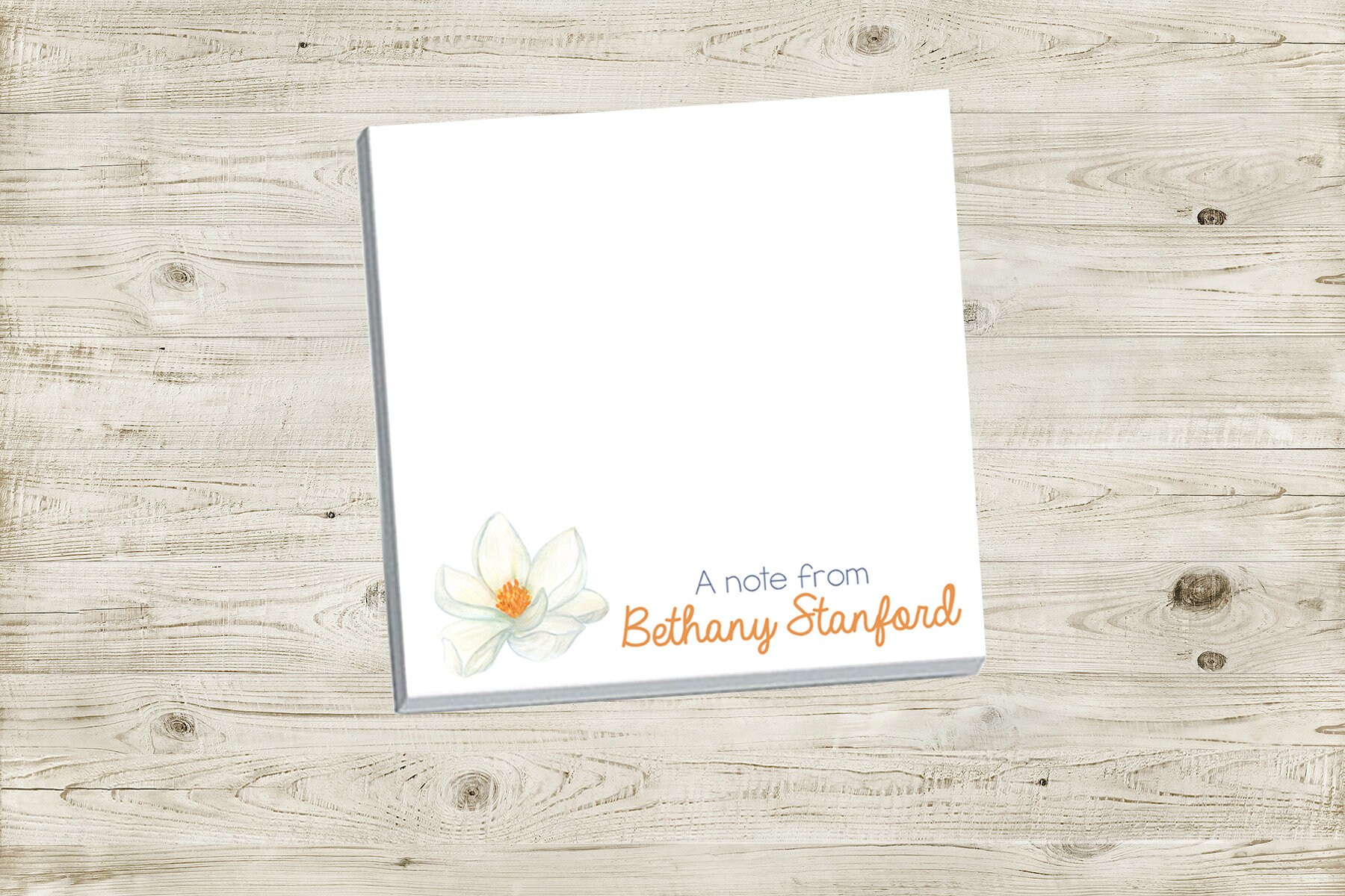 Custom Sticky Notes // Personalize Gift Idea for Coworker, Teacher ...