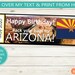 Printable and Editable Tickets to Arizona Adobe Editable PDF, Trip ...