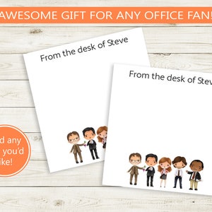 Custom Office Sticky Notes // Personalized Gift Idea for Boss, Coworker ...