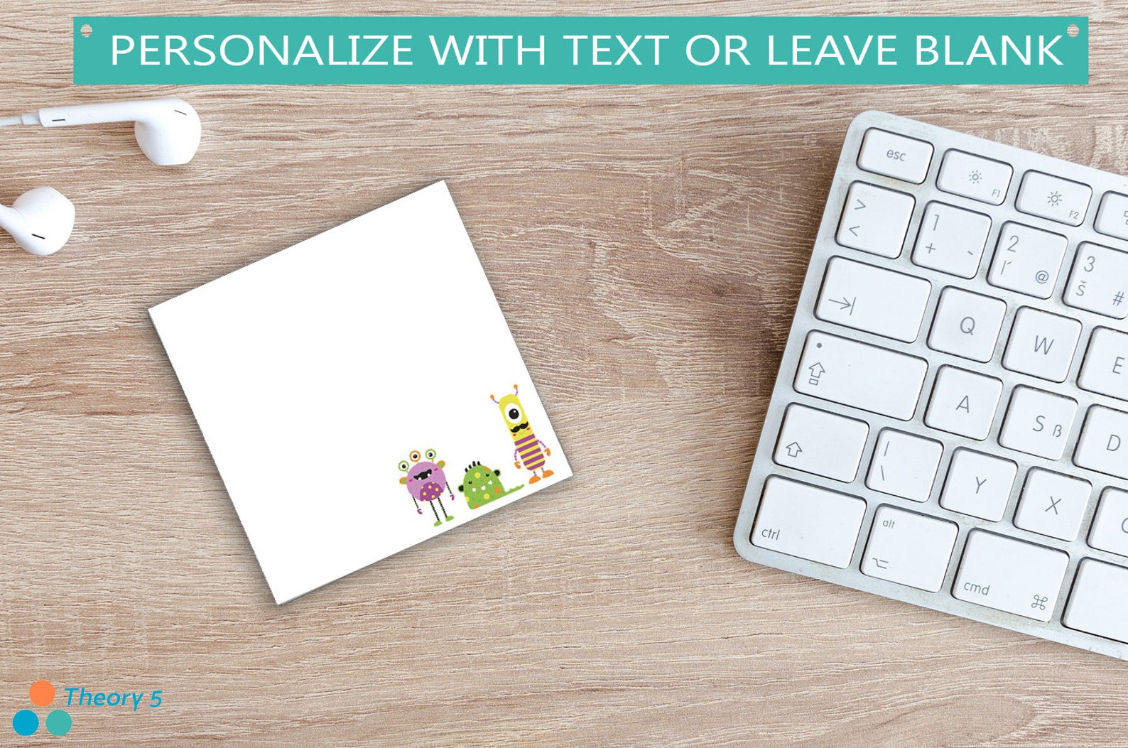 Custom Monster Sticky Notes // Personalized Gift Idea for - Etsy