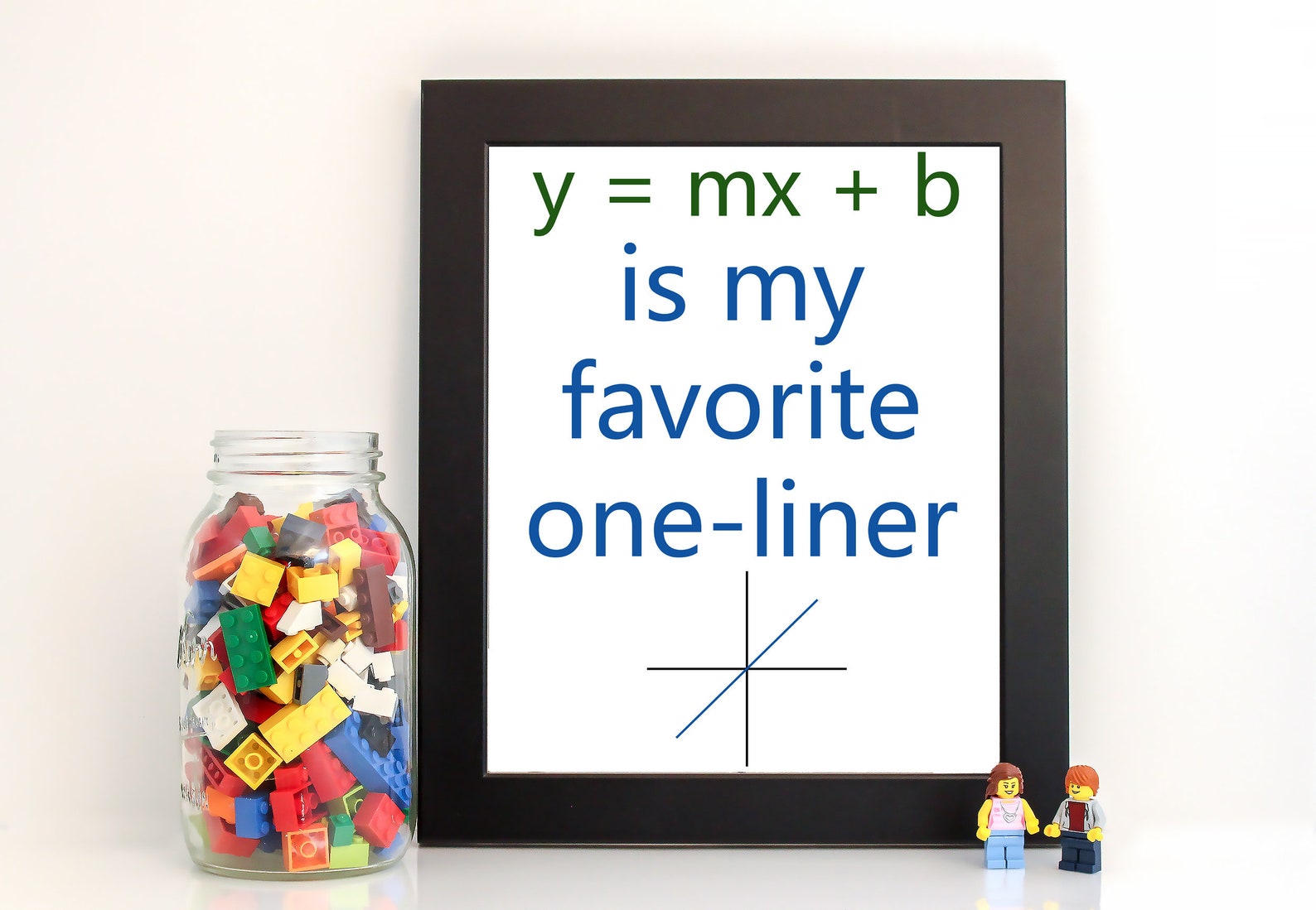 Math Printable Poster Pun // Math Classroom Decor JPG | Etsy