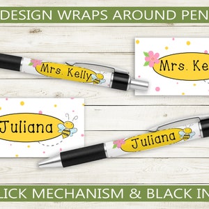 Custom Bumblebee Stationery Set 2 Sticky Note Pads, 1 Pen, 1 Notepad ...