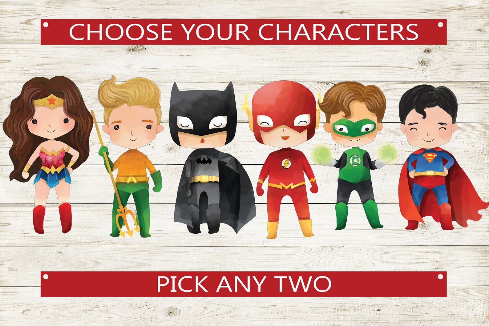 Custom Superhero Stationery Set 4 Items 2 Sticky Note | Etsy