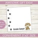 Personalized Dog Sticky Notes // Customize With Any Name // 50 Stickies ...