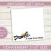 Custom Scuba Sticky Notes // Personalized Text // 50 Stickies per Pad ...