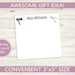Custom Hairdresser Sticky Notes // Gift Idea, Customizable, Business ...
