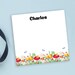 Personalized Sticky Notes With Custom Text and Mushroom Design // 3x3 ...