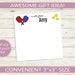 Custom Pickleball Sticky Notes // Personalized Text // 50 Stickies per ...