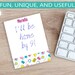 Personalized Notepad With Rad 90s Design and Custom Name // 50 - Etsy