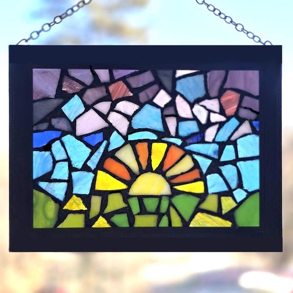 Mosaic Diy Kit Suncatcher - Etsy