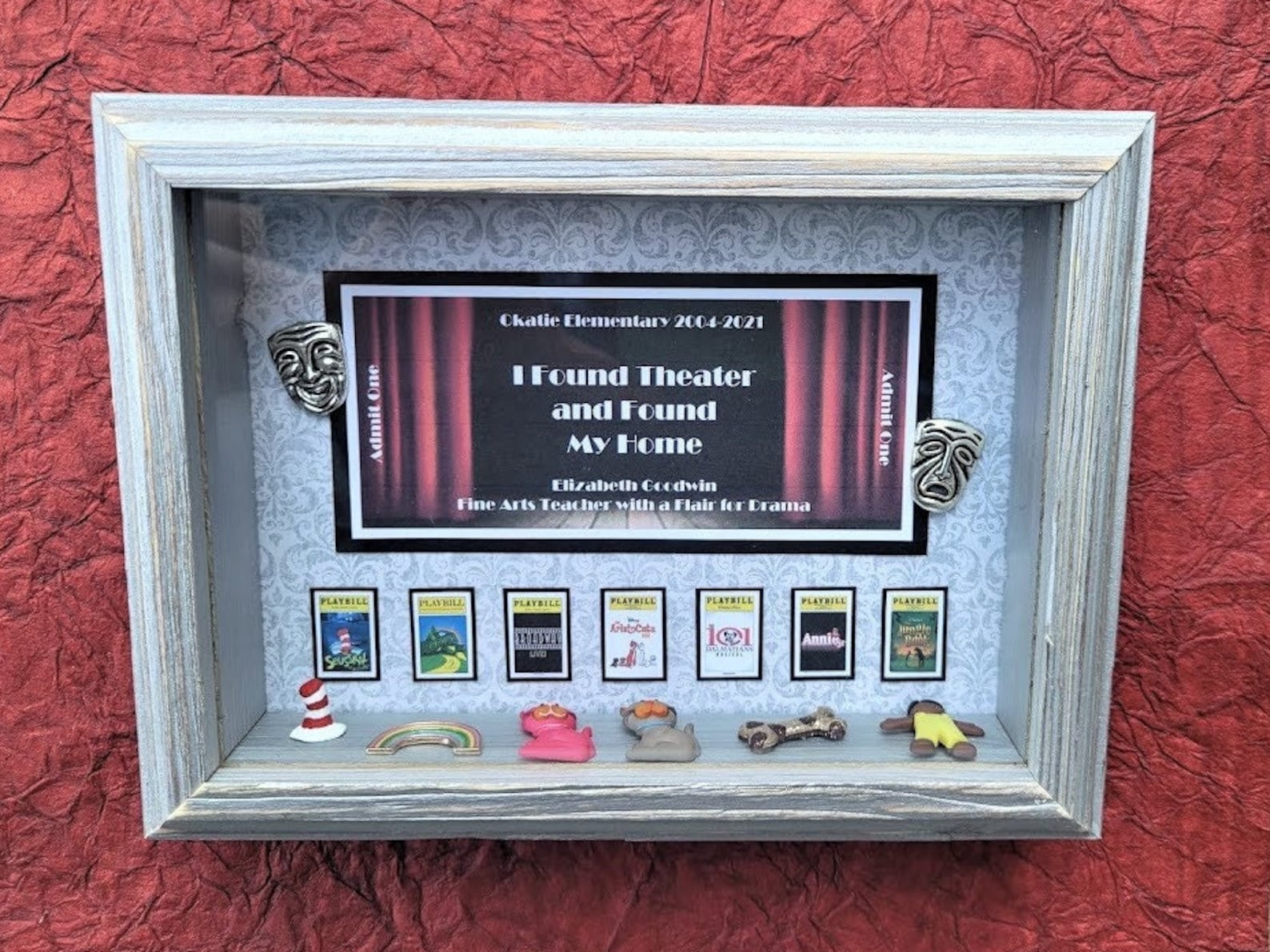 Drama Teacher Thank You Gift-gift for Theater Teacher-drama - Etsy