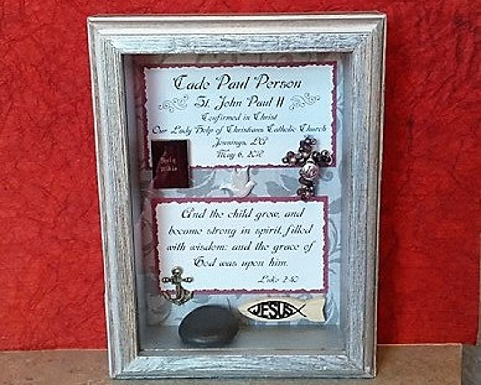 Customized Confirmation Gift Personalized Confirmation Gift | Etsy