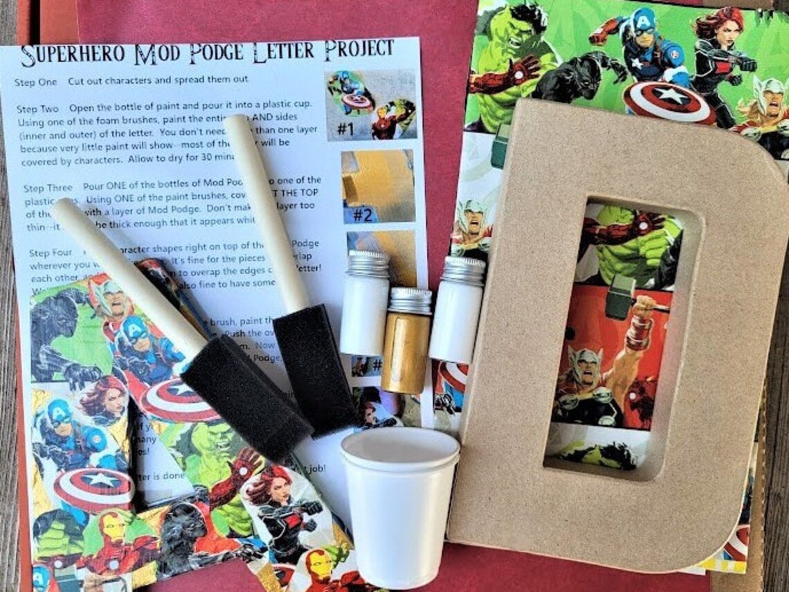 Kids Craft Kit-easy Craft Kit-kids DIY Craft Idea-crafts for - Etsy