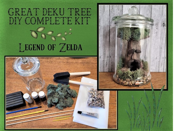 Zelda Inspired DIY Craft Complete Kit-deku Tree Inspired Faux - Etsy