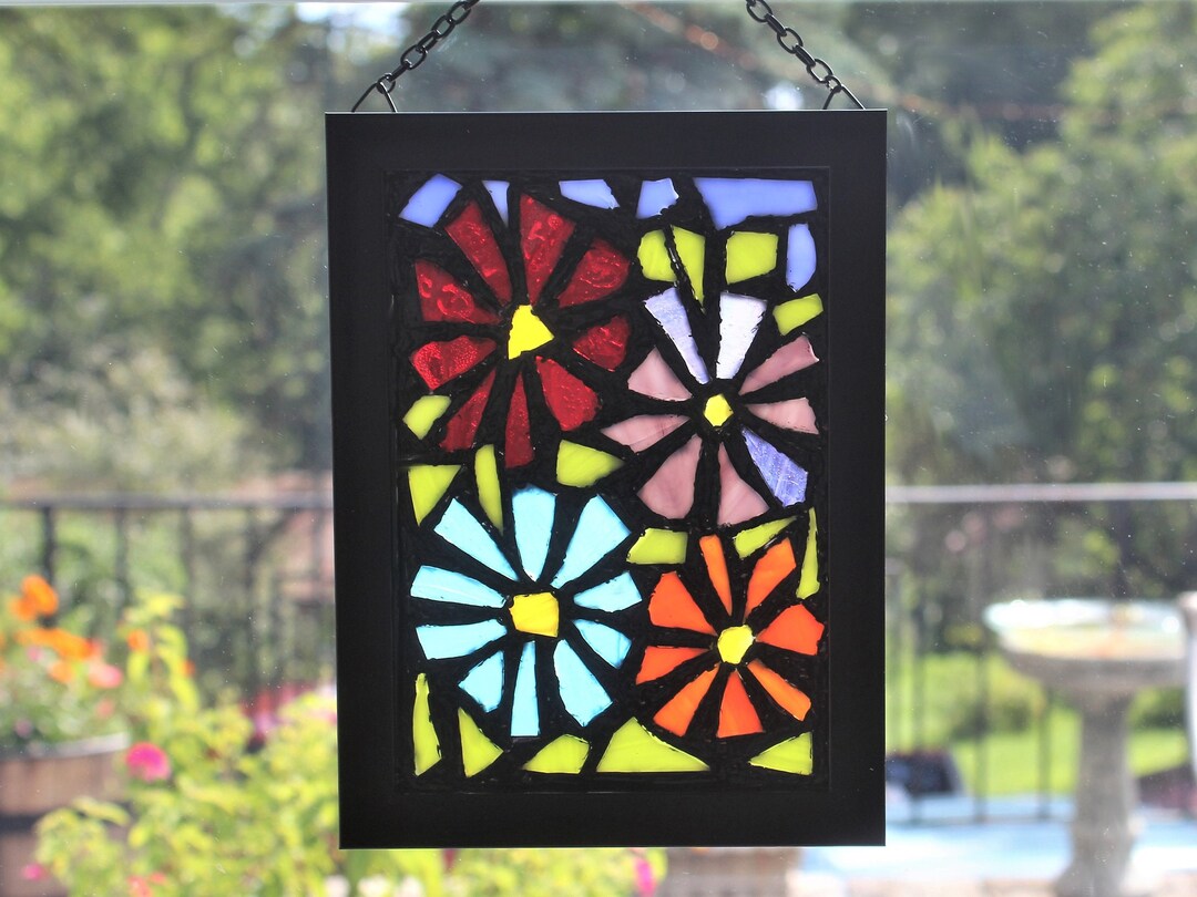 Easy Craft Kit-crafts for Kids-teen Crafts -stained Glass Craft-stained ...