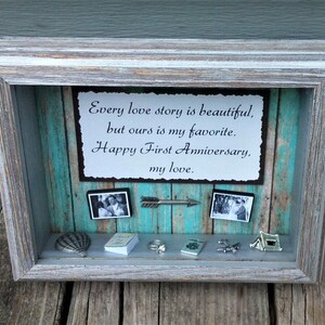 Personalized Shadow Box-family Shadow Box-personalized Anniversary Gift ...