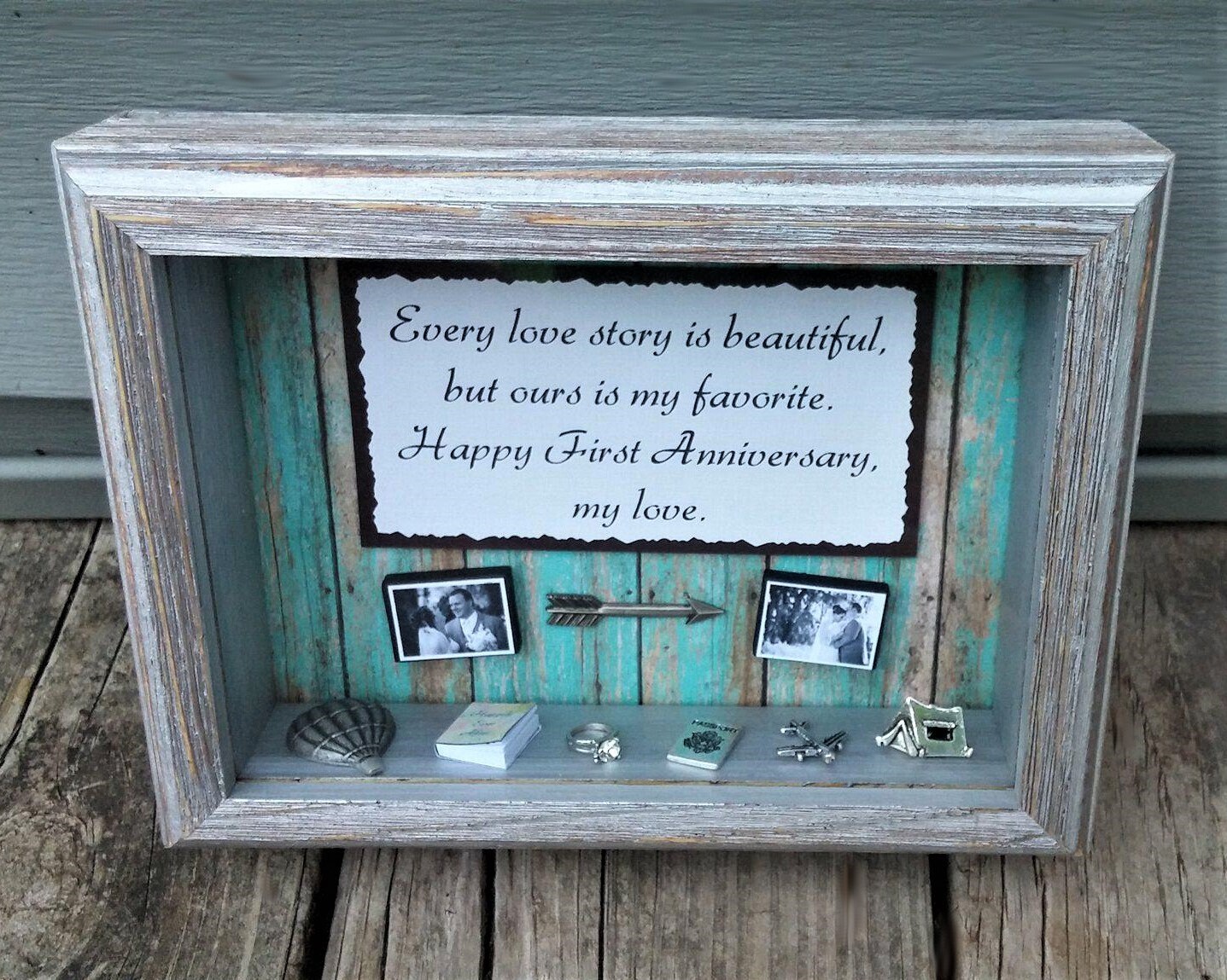Personalized Shadow Box-family Shadow Box-personalized Anniversary Gift ...