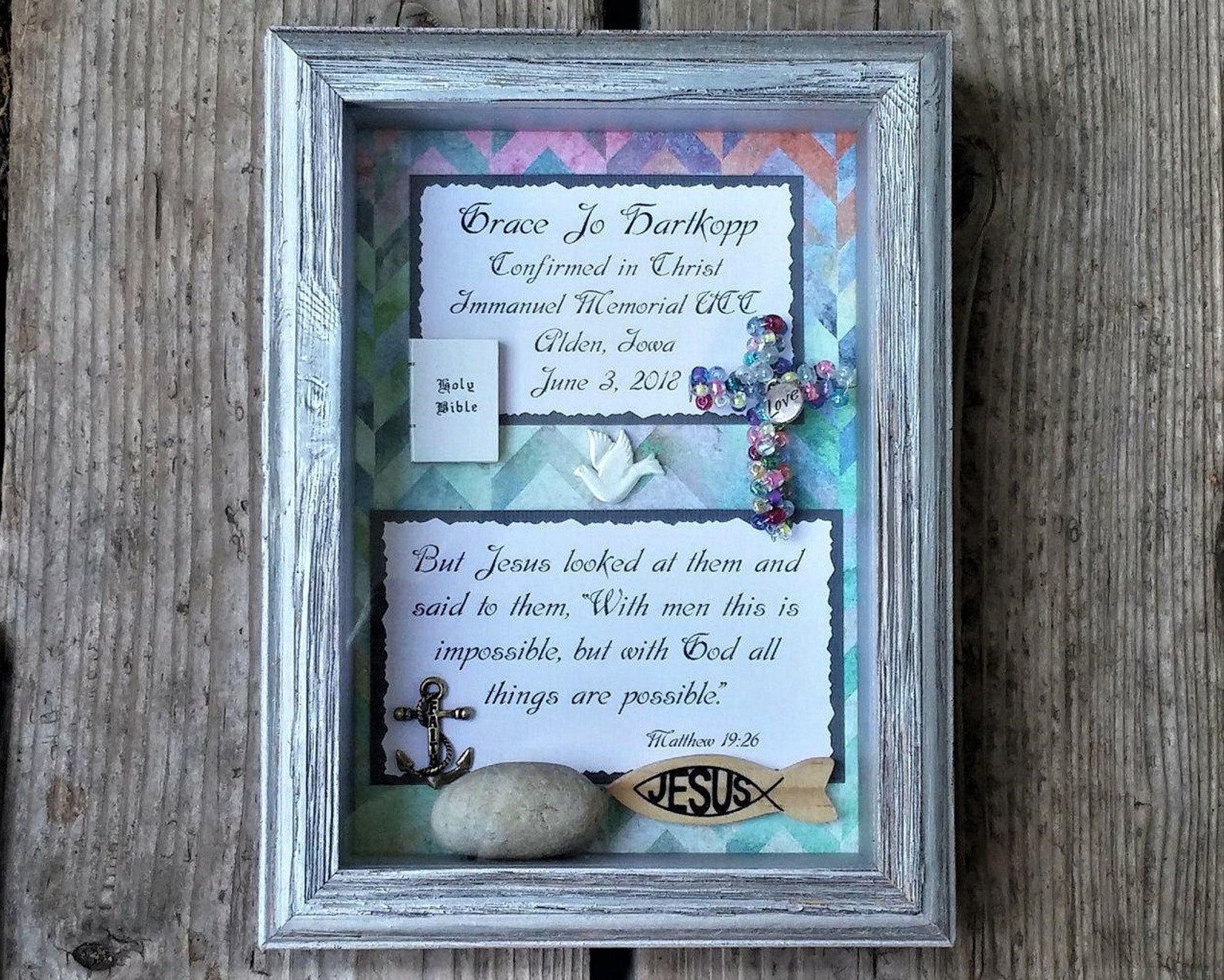 Customized Confirmation Gift, Personalized Confirmation Gift ...