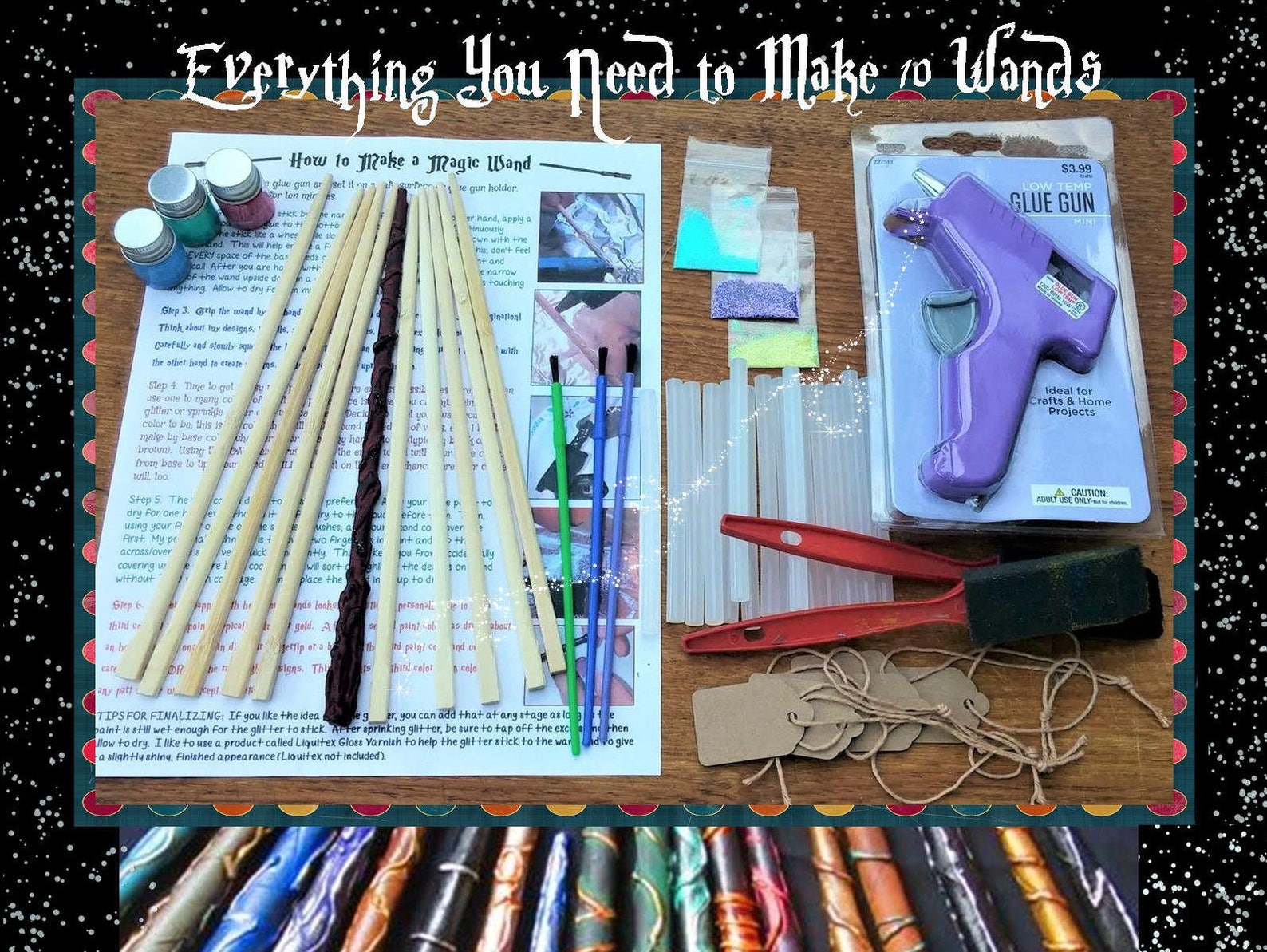Adult Craft Kit/Magic Wand DIY Kit/Magic Wands Craft/Harry | Etsy Adult Craft Kit/Magic Wand DIY Kit/Magic Wands Craft/Harry | Etsy