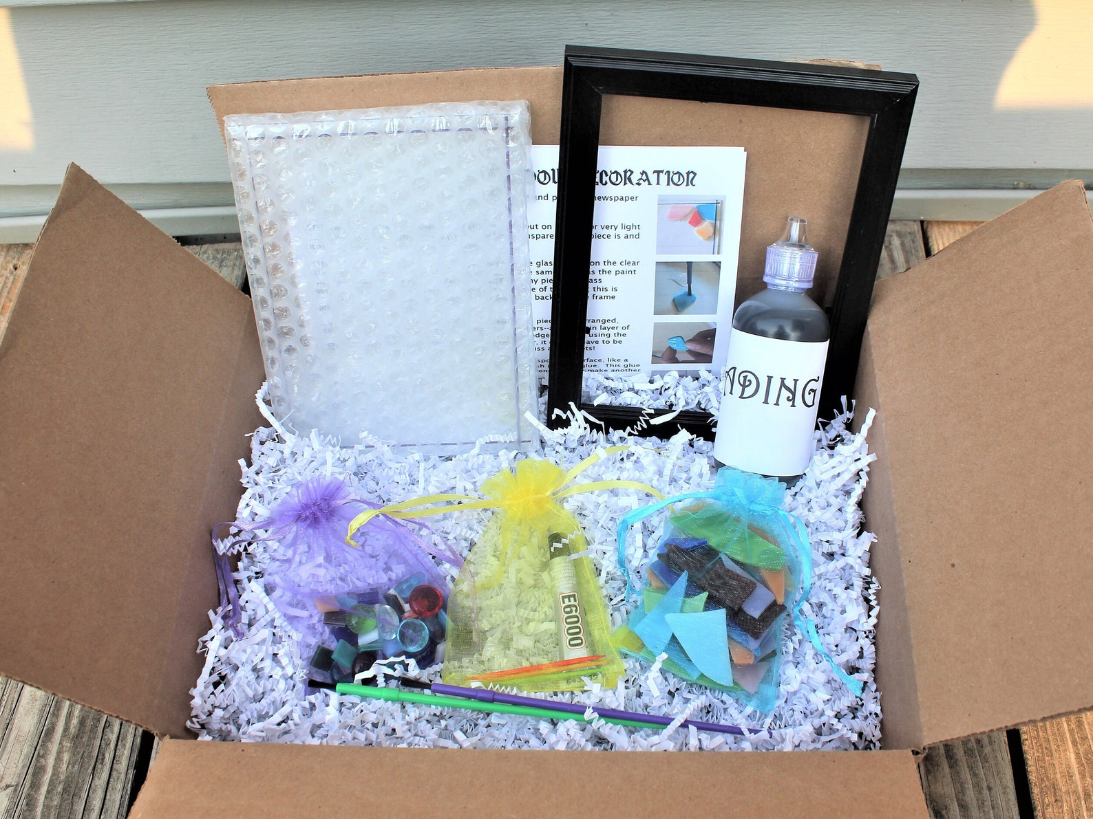 Easy Craft Kit-crafts for Kids-teen Crafts stained Glass - Etsy