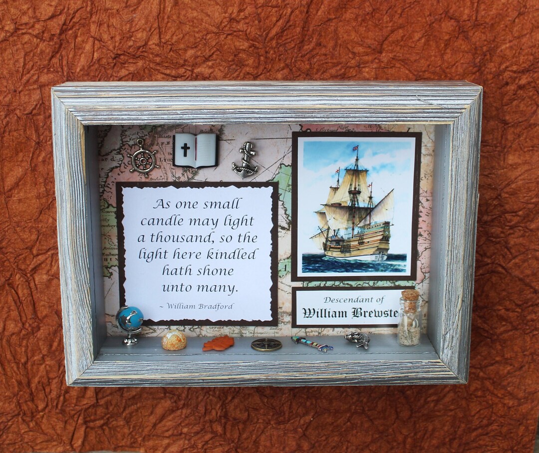 Mayflower Descendant Gift-mayflower Family Gift-plymouth Rock Mayflower ...