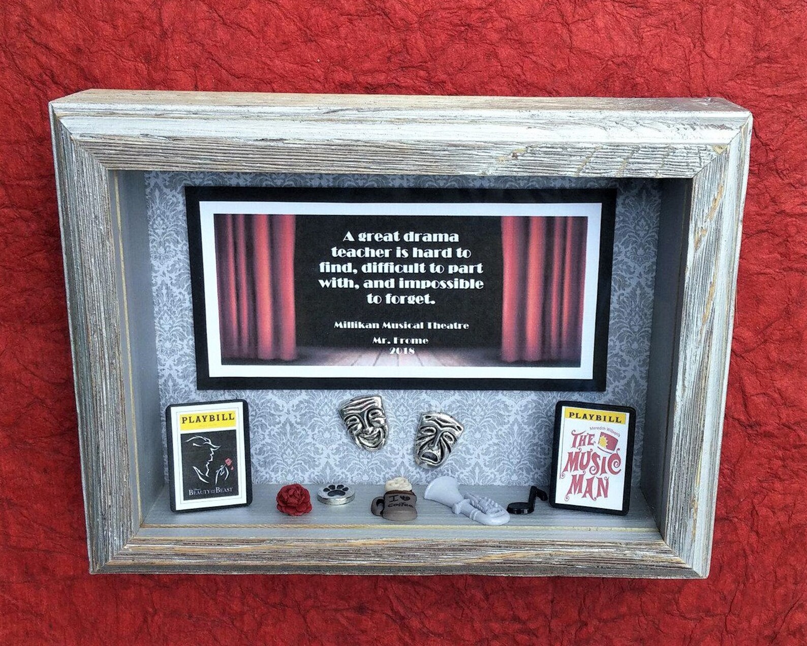 Drama Teacher Thank You Gift-gift for Theater Teacher-drama - Etsy