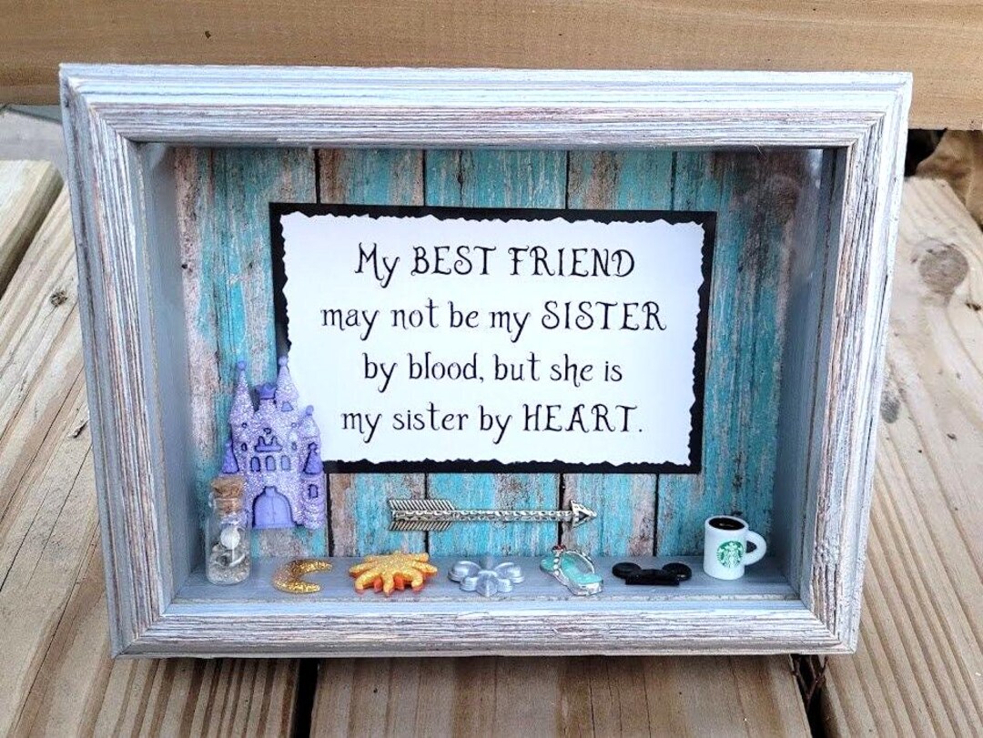 Friendship Gift-friendship Keepsake-long Distance Friend-friend ...