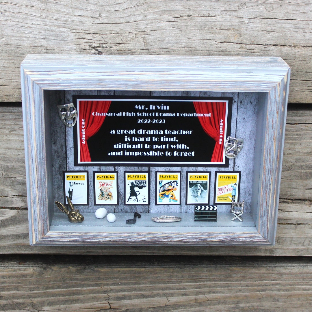 Drama Teacher Thank You Gift-gift for Theater Teacher-drama Teacher ...