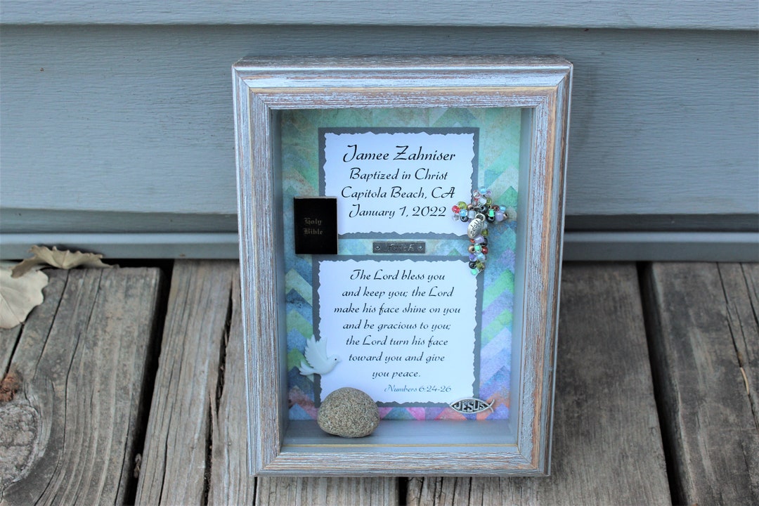 Baptism Keepsake-customized Confirmation Gift for - Etsy