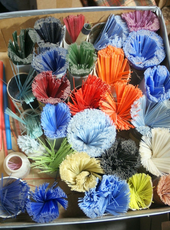 Bullseye Glass Supplies Bullseye Glass Stringers COE 90 - 1mm Assorted ...