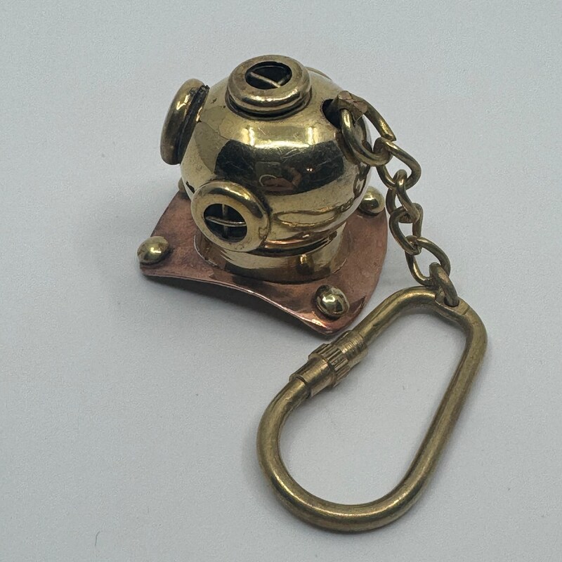 Brass Keychain - Etsy