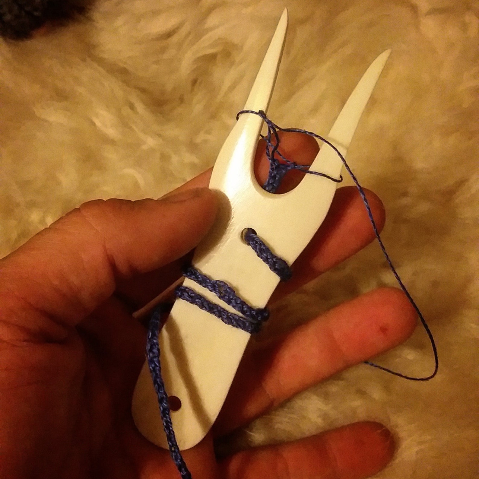 Lucet Bone Lucet Horn Lucet Viking Lucet Braiding Tool | Etsy