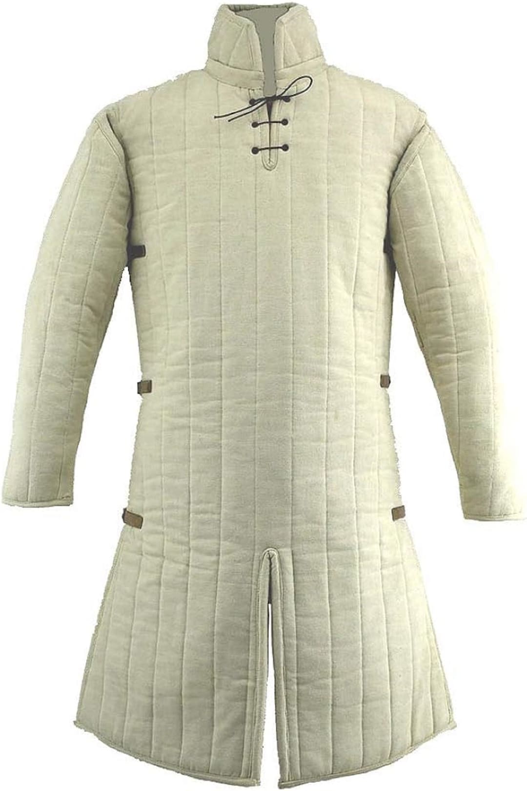 Medieval Gambeson: Padded Arming Coat, Aketon Armor - Etsy